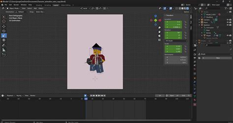 One Mesh Only Renders When Rendering A Animation Need Help Animation And Rigging Blender