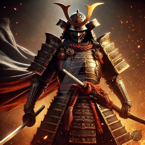 Samurai Master Full Armor By Gallerybrisart On Deviantart