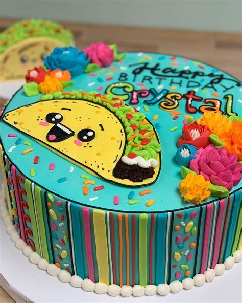 Fiesta Taco Cake By White Flower Cake Shoppe