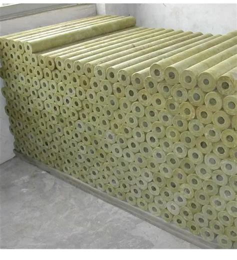 Industral Rockwool Mineral Wool Insulation Pipe Fittings Thermal