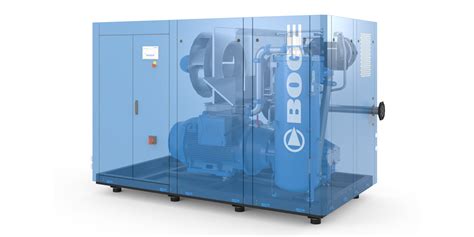 New Screw Compressor With Direct Drive And 90 Kw Output Boge Compressors