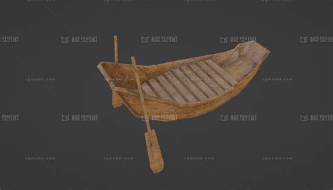 船 小船模型 古代船仿古船模型库 Gltfgltfglb模型下载 Cg模型网