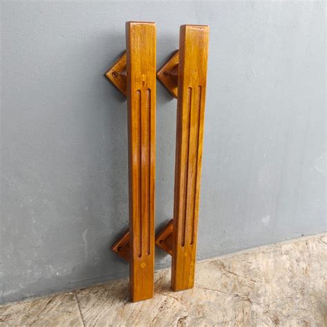 Jual Handle Hendel Tarikan Pintu Kayu Jati Model Minimalis Murah