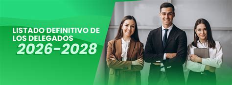 Listado Definitivo De Los Delegados 2026 2028pdf Fedinor Ltda