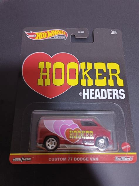 Custom 77 Dodge Van Hooker Headers Hotwheels Hobbies And Toys Toys