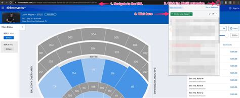 How To View Seating Chart On Ticketmaster Cabinets Matttroy