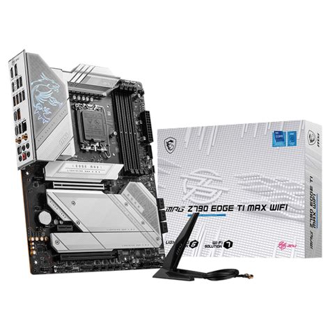Buy MSI MPG Z Edge TI MAX WiFi DDR Motherboard MPG Z EDGE TI MAX WIFI PC Case Gear