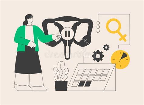 Menopause Abstract Concept Vector Illustration Stock Illustration