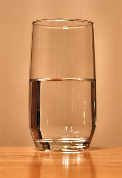 Is The Glass Half Empty Or Half Full Wikipedia