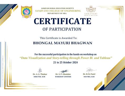 Powerbi Dataanalytics Sanjivani Professionalgrowth Mayuri Bhongal