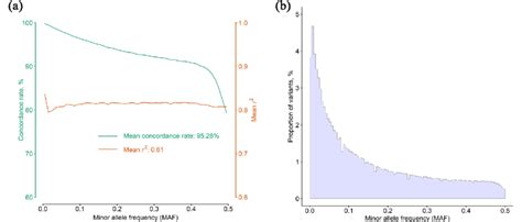 Accuracy Of Genotype Imputation Over Maf And Distribution Of Allele