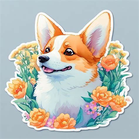 Premium Ai Image Cute Corgi