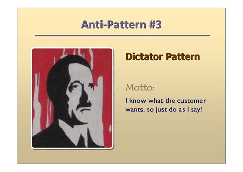 Agile Analysis Anti Patterns