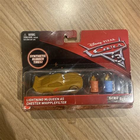 Disney Pixar Cars 3 Lightning Mcqueen As Chester Whipplefilter £2980