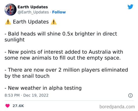 This Twitter Account Offers Hilarious Updates For Earth Here Are 35 Of
