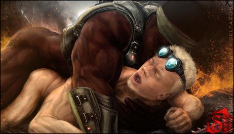 Rule 34 Augustus Cole Damon Baird Gears Of War Male Multiple Males