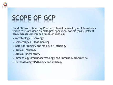 Good Clinical Laboratory Practices Pptx