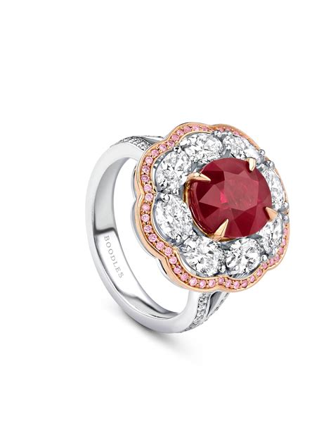 Vintage Oval Cut Ruby Ring Boodles
