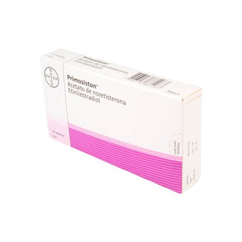 Primosiston 30 Tabletas Noretisterona