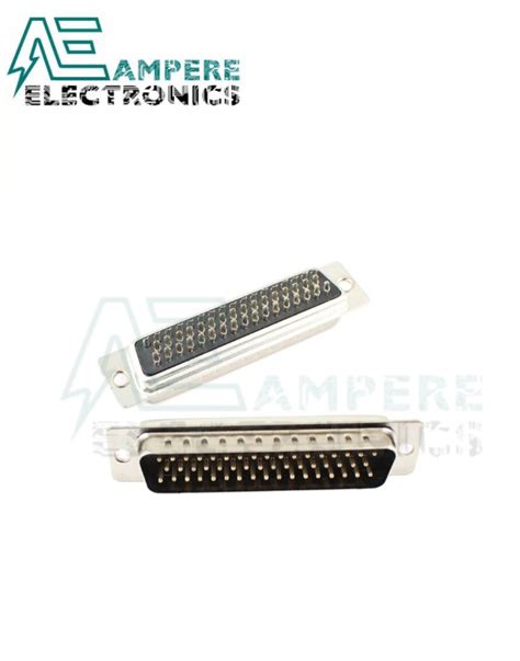 Male Db44 D Sub Connector Solder Type Ampere Electronics
