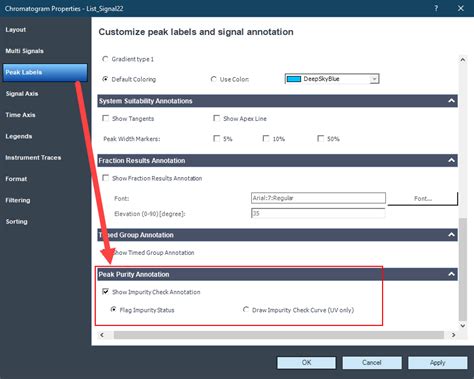 how to get a peak purity report using ez chrom open lab cds 2 3