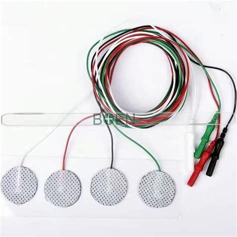 Medical Disposable Emg Pre Gelled Ag Agcl Surface Ground Adhesive