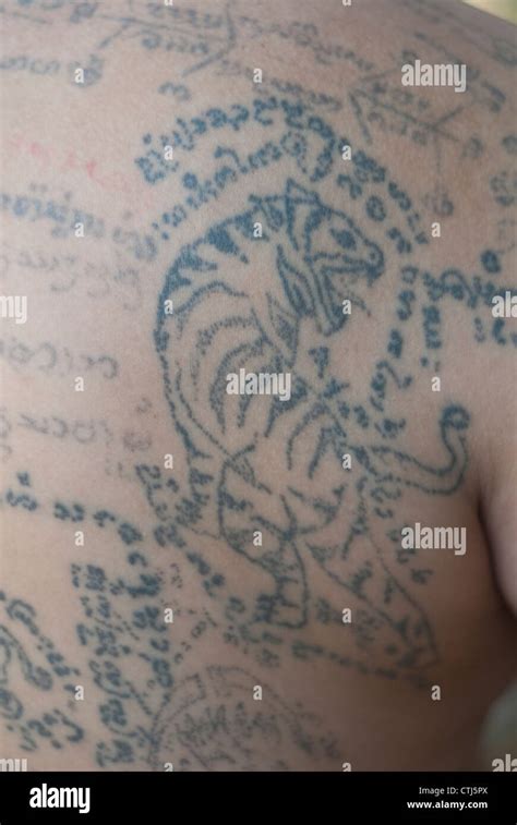 Sak Yan Master Ajahn Pornsit Of Chiang Mai Thailand Sak Yan Are The