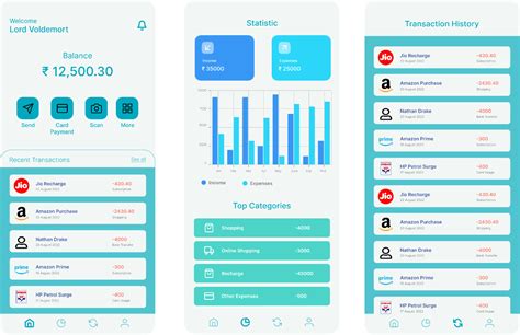Finance Application Figma