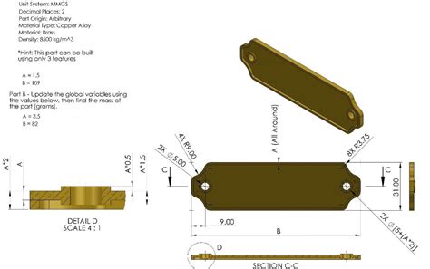 Question Regarding Cswa Practice Package Problem Rsolidworks