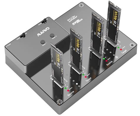 Maiwo 4 Bay M 2 Nvme Docking Station Tool Free Type C To Nvme Ssd Enclosure Support Offline