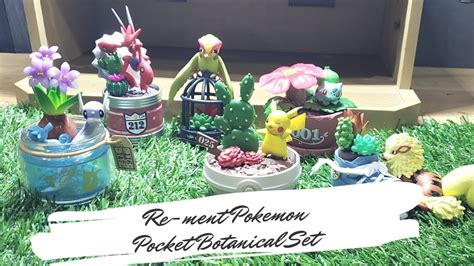 Re Ment Pokemon Pocket Botanical Quick Set Up Youtube