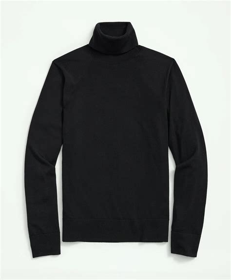 Black Turtlenecks Brooks Brothers