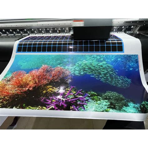 Jual Sticker Wallpaper Background Aquarium Belakang 3d Tema Underwater