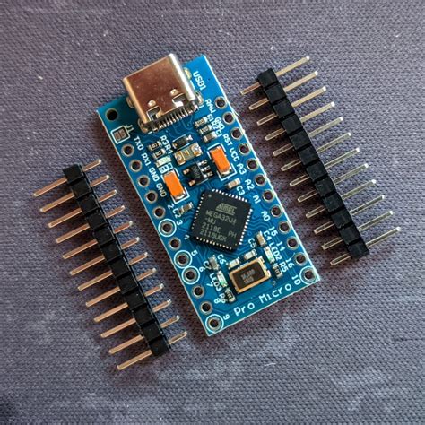 Pro Micro Usb C Controller Blackbluepurple 42 Keebs