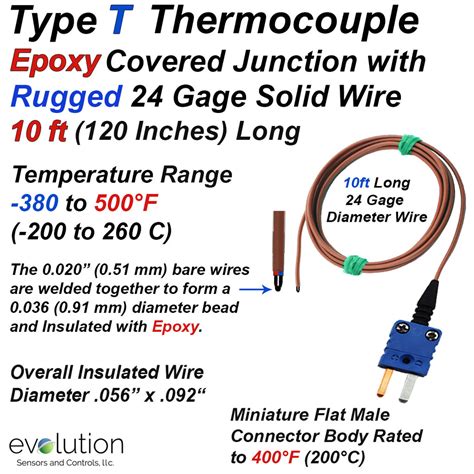 What Is A Type T Thermocouple At Louis Brannan Blog