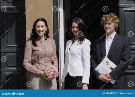 Crown Princess Mary Danielle Conlan Joseph Kelly Editorial Image Image Of Face Scandinvia