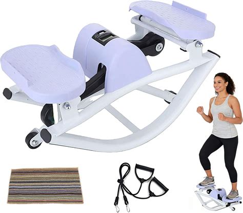 Rock Stepper Side To Side Portable Lateral Rocking Stepper With Digital