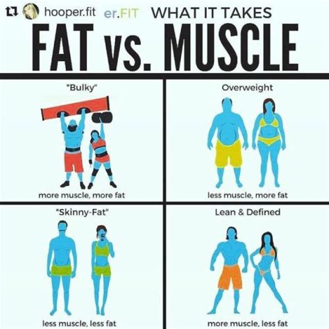 Jmax Fitness • Know The Difference Between Fat And Muscle