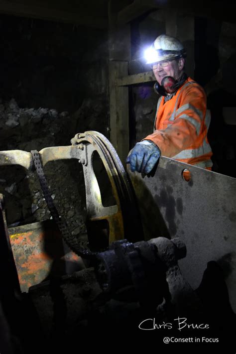 Fluorite Miners Uk Mining Ventures Ltd Consett In Focus