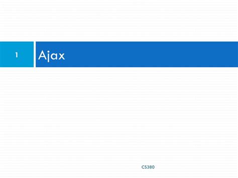 PPT Ajax PowerPoint Presentation Free Download ID 2412258