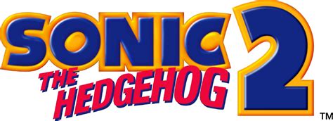 Sonic The Hedgehog 2 Logo Png