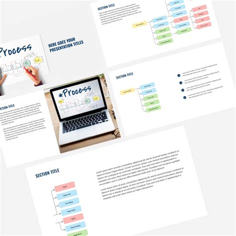 Powerpoint Flowchart Template Free MasterBundles