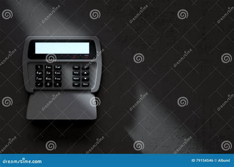 Security System Panel Stock Illustration Illustration Of Modern 79154546