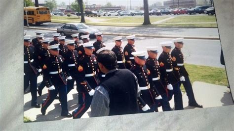 Marines Graduating Marine Security Guard School In Quantico Va