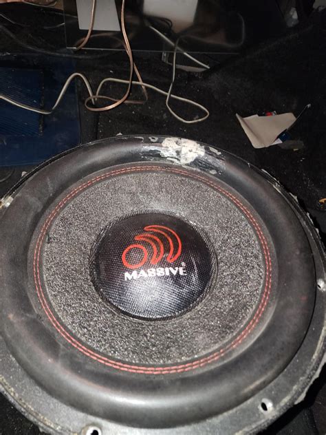 Massive Audio Summo 12 Voice Coil Is Stuck Resistance From The Coils