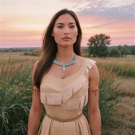 Pocahontas Disney Version By Tastefulai On Deviantart