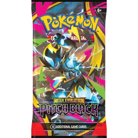 PokÉmon Tcg Mega Evolution Pitch Black Booster Box Display
