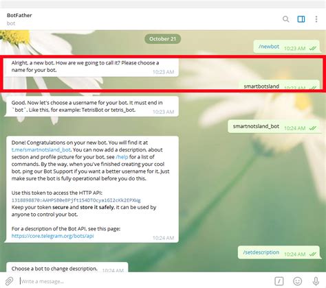 How To Get Token From Botfather Telegram Smartbotsland