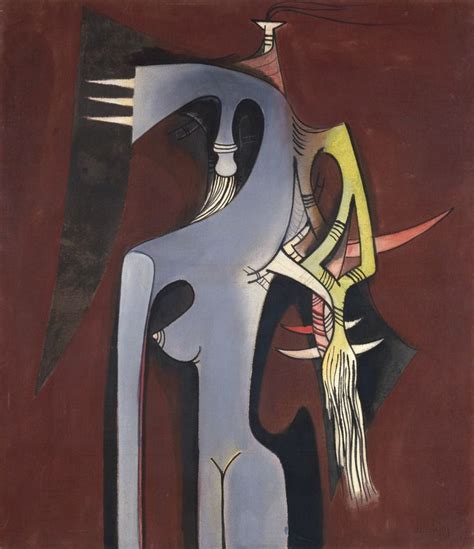 Wifredo Lam Zambezia Zambezia 1950 Oil On Canvas 49 38 X 43 58