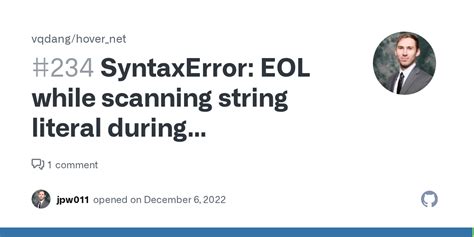 Syntaxerror Eol While Scanning String Literal During Runtrainpy